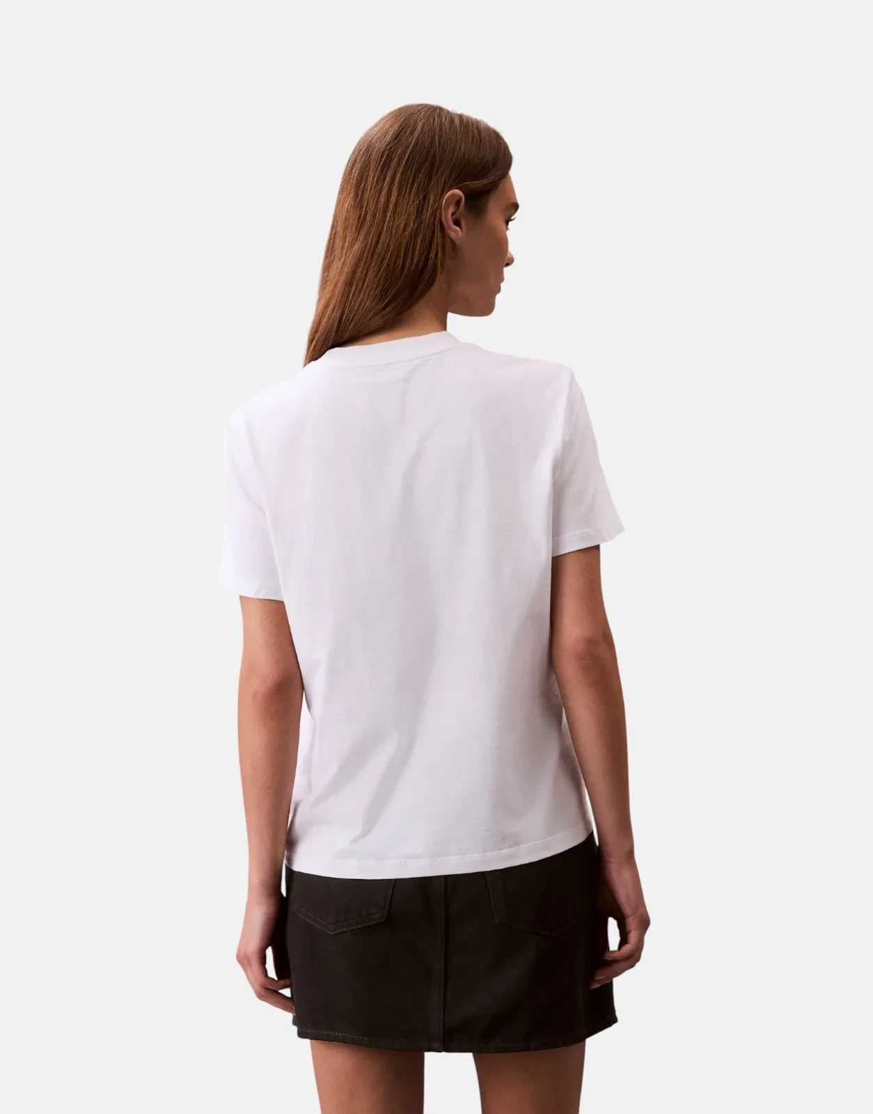 Calvin Klein A-Inst Logo Classic White T-Shirt