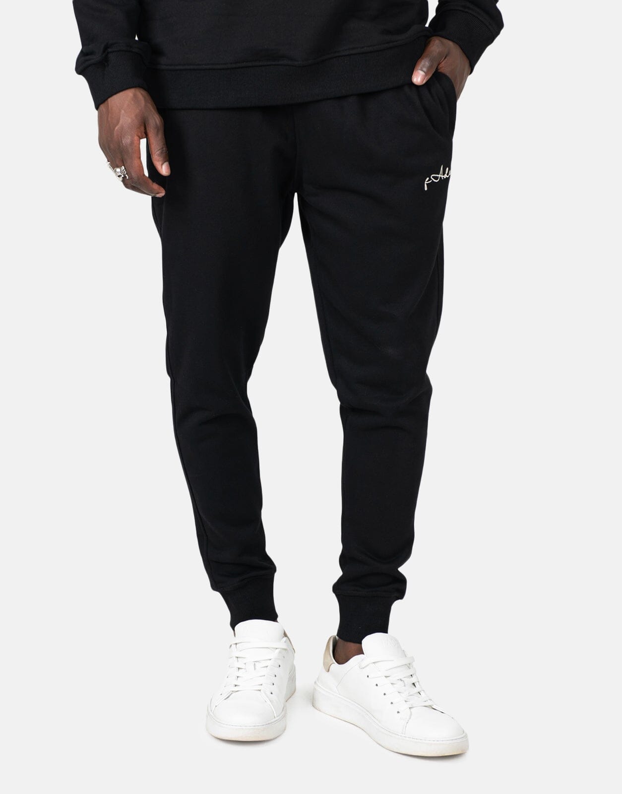 Fade Signature Sweatpants Black
