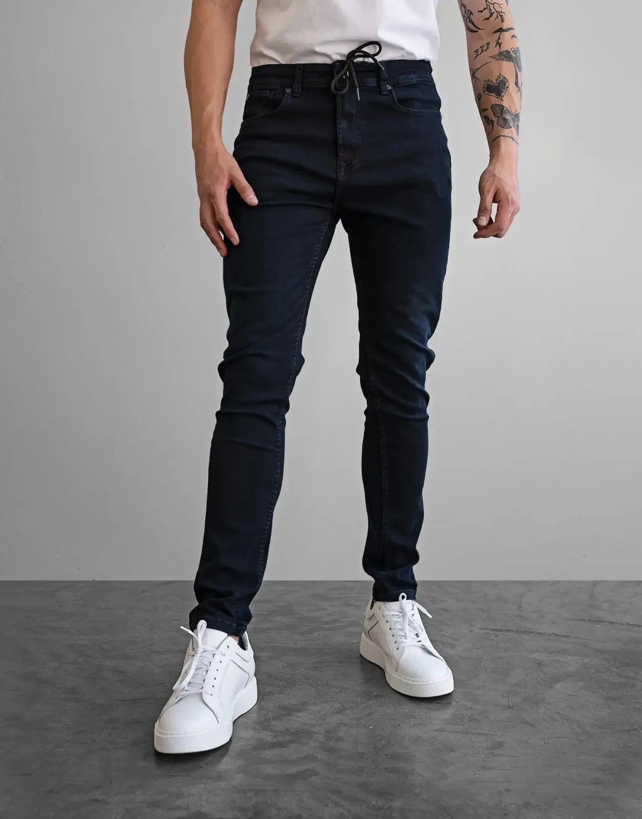 Fade Iconic Matte Blue Jeans - Subwear